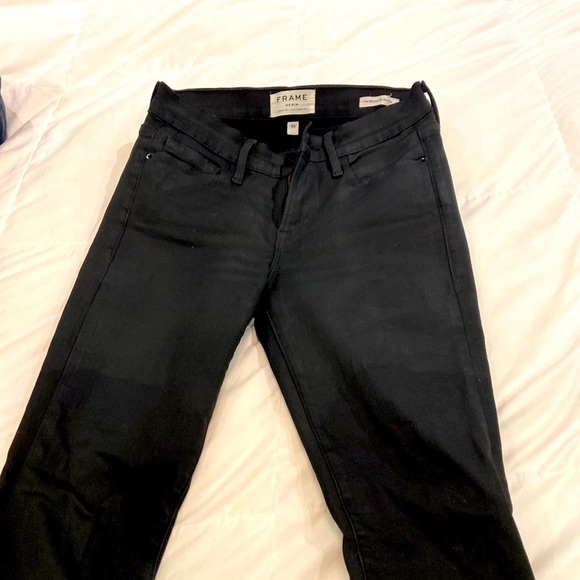 Frame Denim | Jeans | Frame Denim Black Jeans | Poshmark